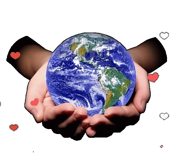 ForgetMeNot: earth in hands