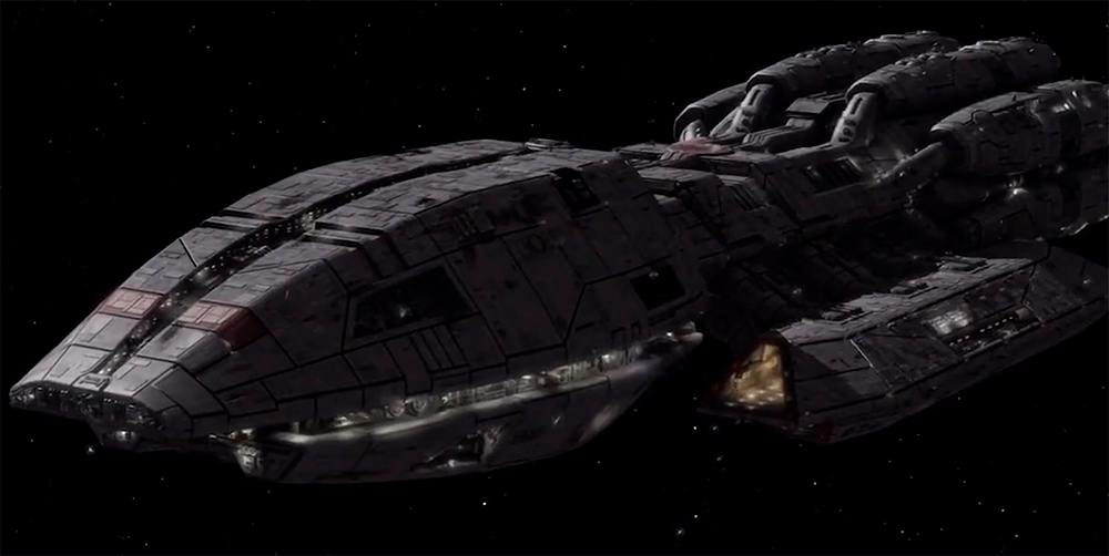 Panmythica: Colonial Army Battlestar Mercury-class: "Pegasus"