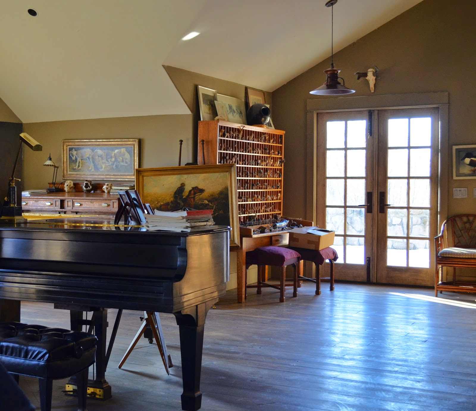 La Maison Boheme: Richard Murray's Live-Work Art Studio