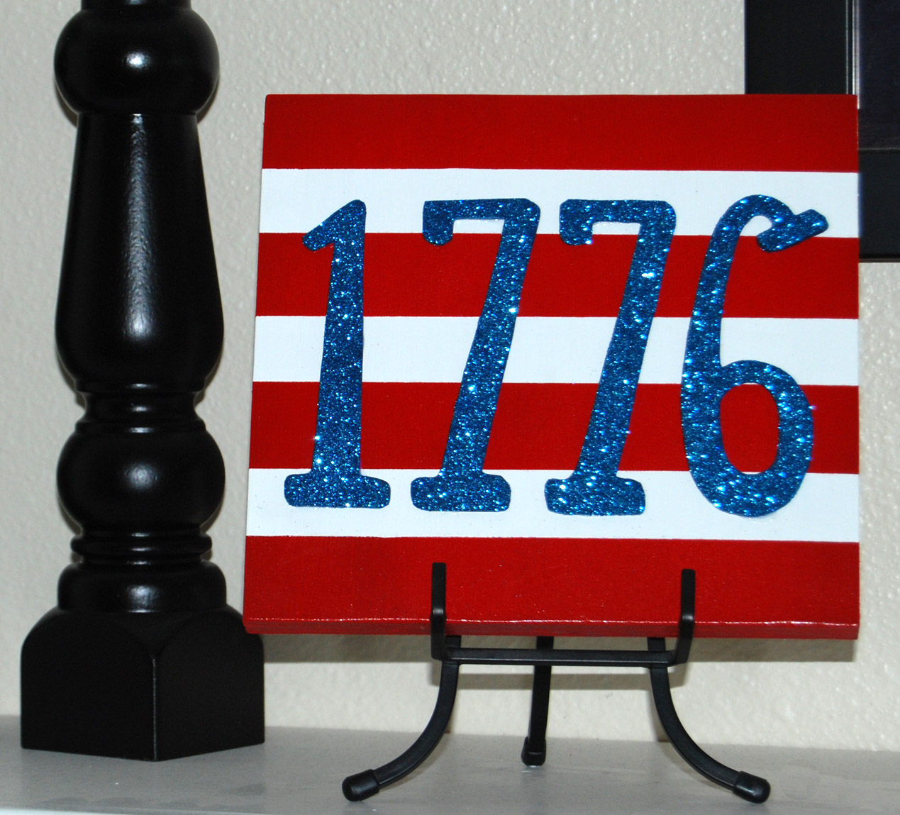 Nap Time Crafts: Patriotic Plaque