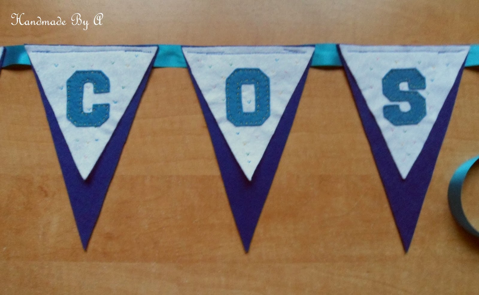 Banderín de fieltro personalizado: Marcos