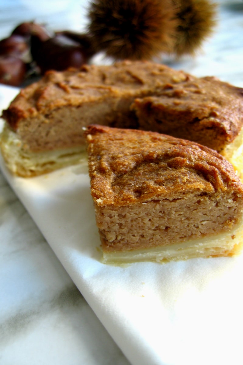 CHESTNUT MINI-TARTS - from my orchid kitchen