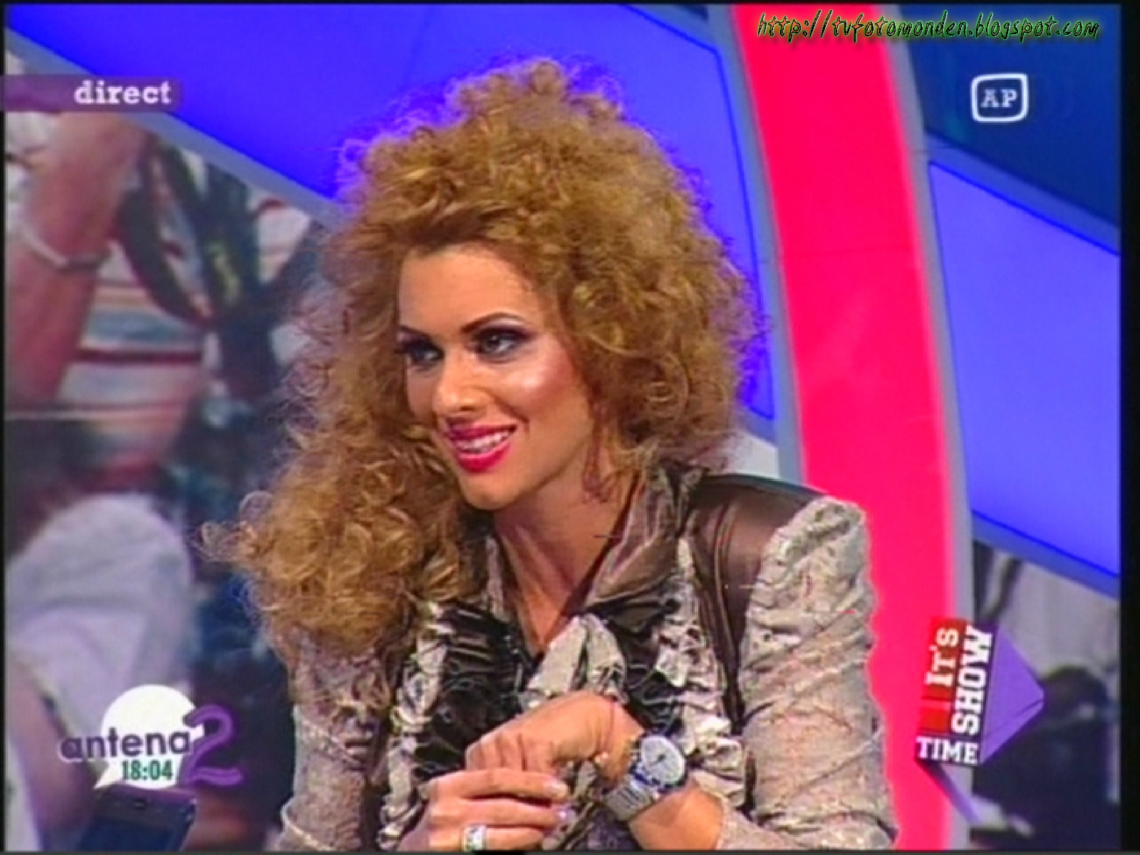 tv foto monden: Maria Simion designer roman la IT'S SHOW TIME