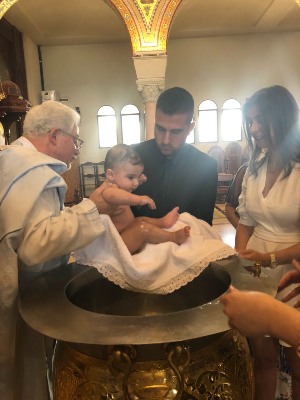 Baby Stephen's Baptism