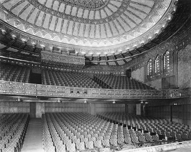 Los Angeles Theatres: Belasco Theatre: backstage