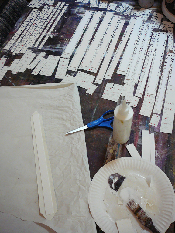 Chinese-Inspired Stick Scroll