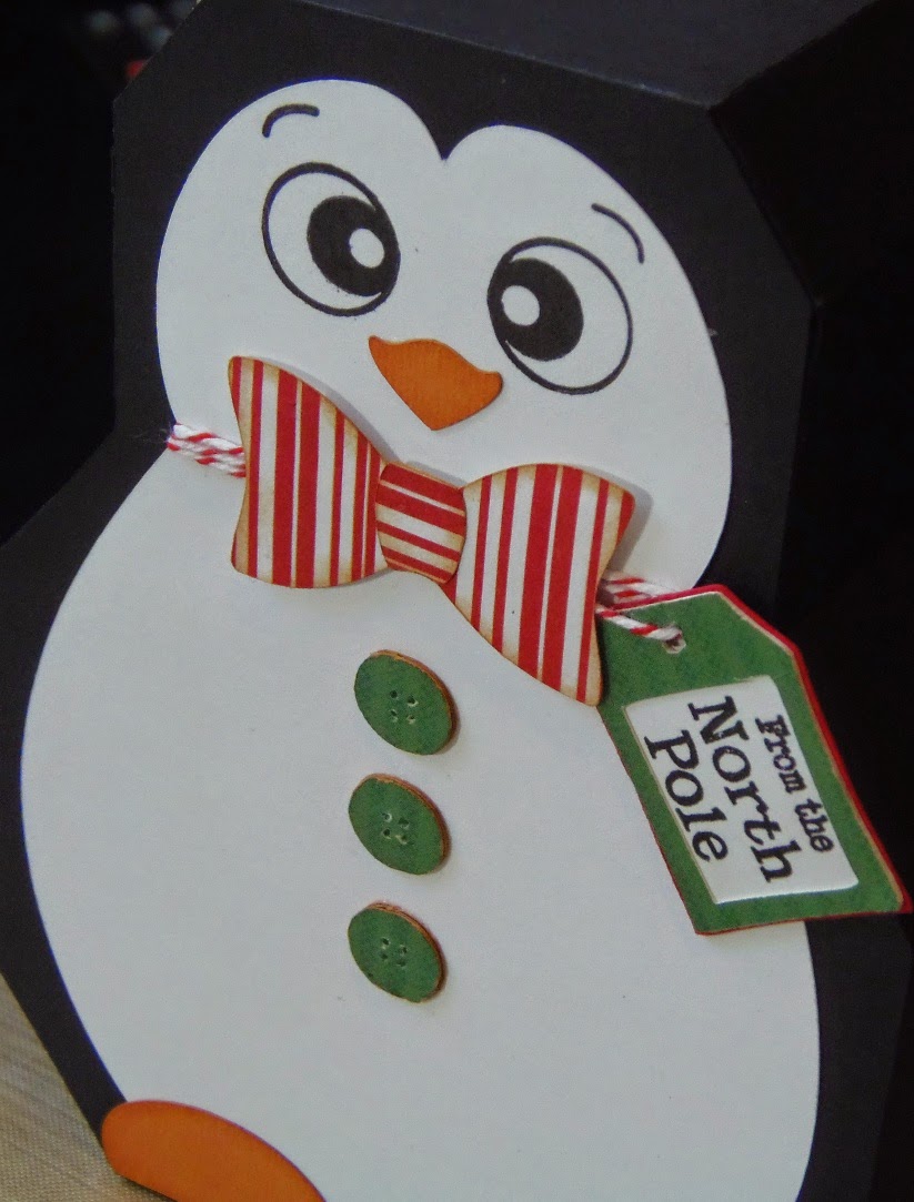 Craft with Bee: Penguin Gift Box