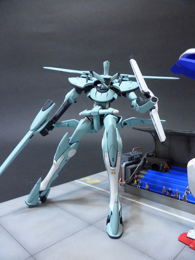 TORI the Modeller: FIRST PHASE. GUNDAM EXIA vs AEU ENACT(1/144,BANDAI)