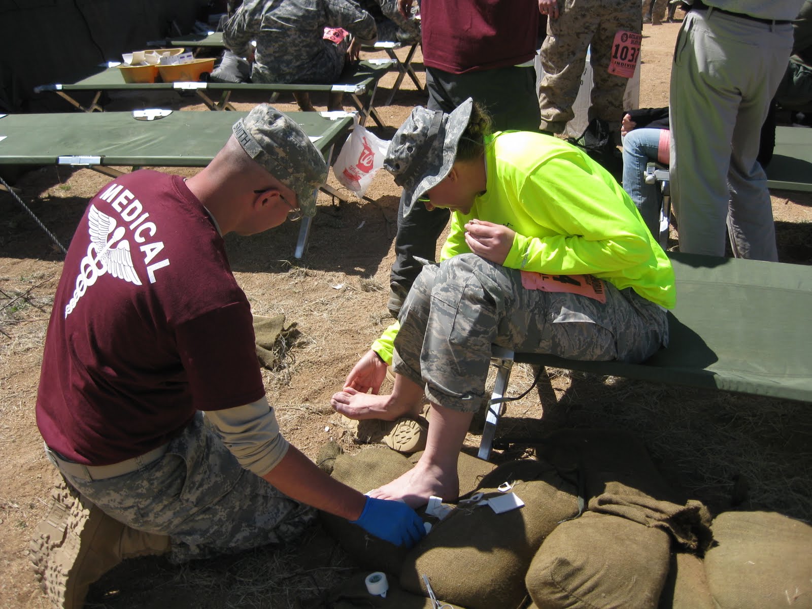Female Soldier Feet: army girls