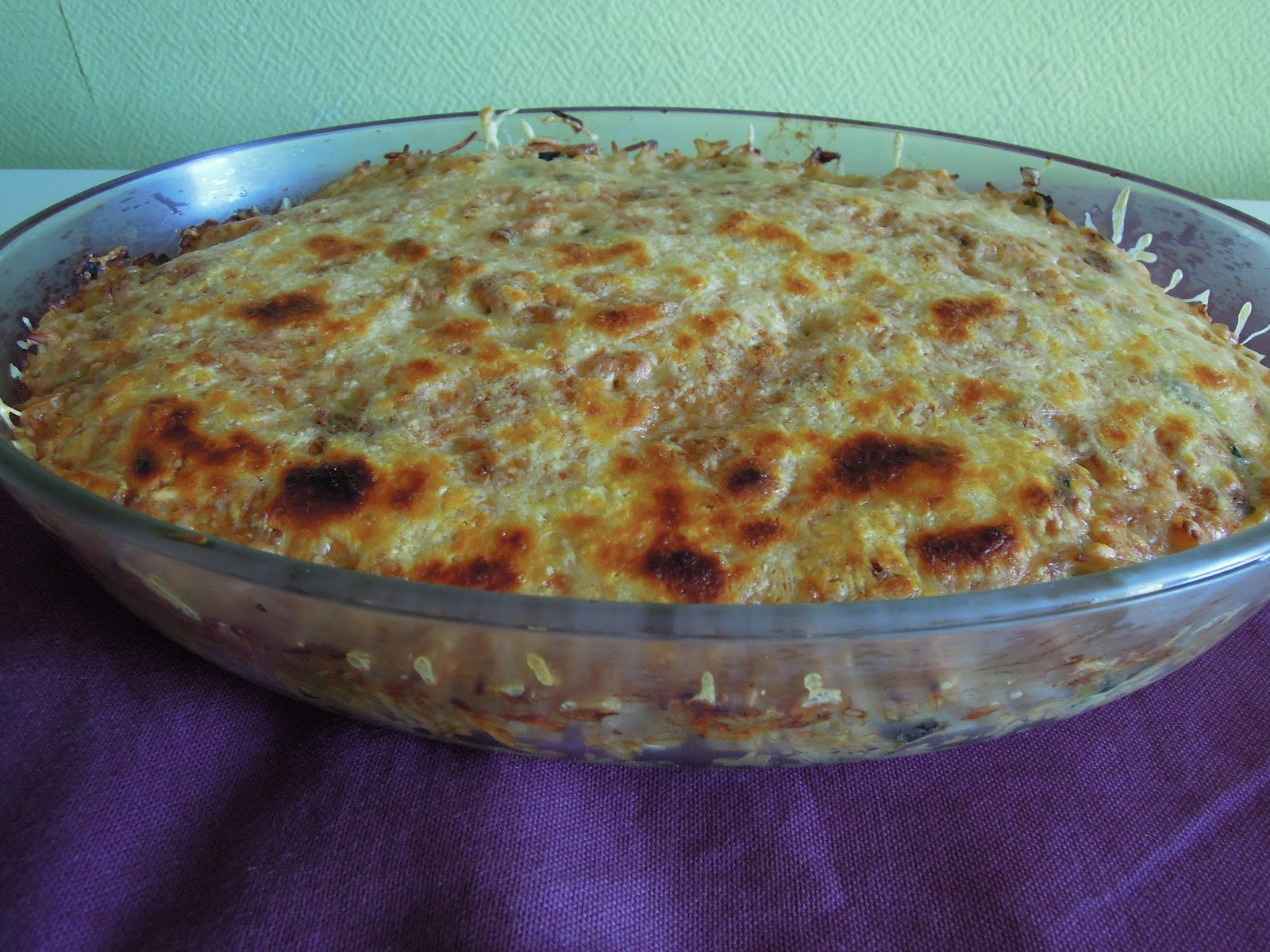 L'Escapade Gourmande ...: Gratin de riz aux courgettes