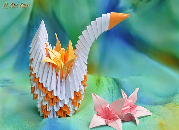 Printre hobby-uri: quilling, kusudama, origami, bijuterii handmade ...