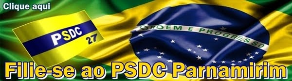 PSDC PARNAMIRIM: Bandeira PSDC