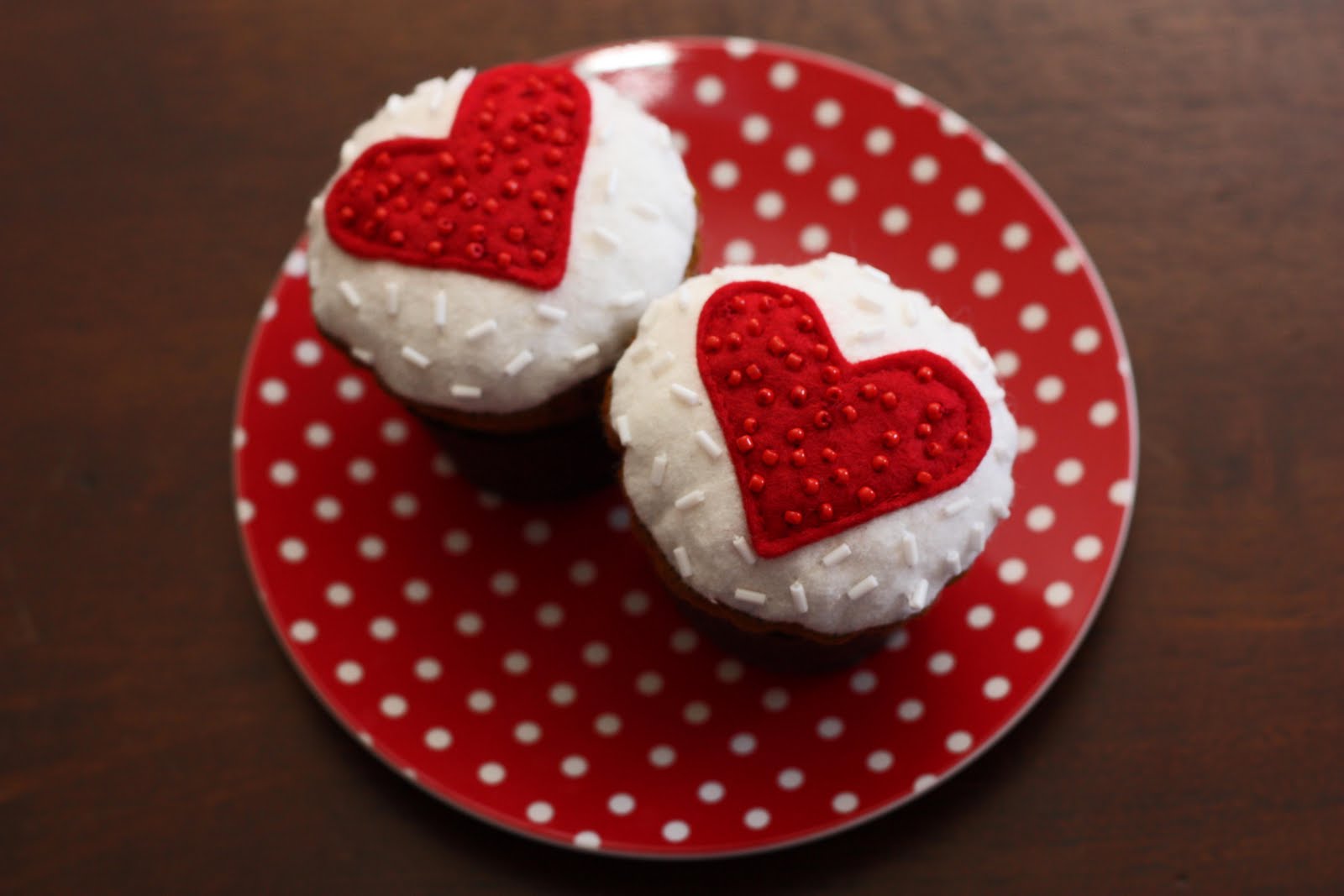 All In One Days Time: Heart Cupcakes
