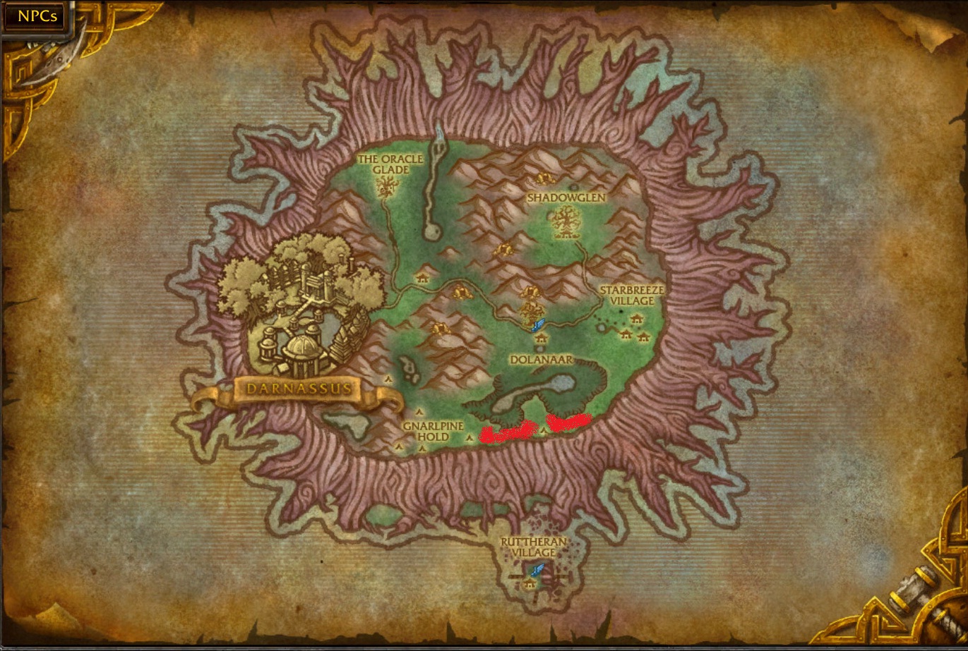 WoW Rare Spawns: Duskstalker