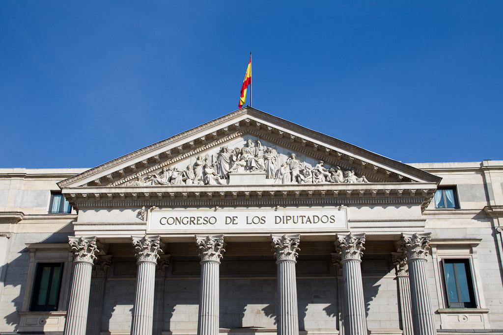 De paseo por Madrid: Palacio de las Cortes - Congreso de los Diputados