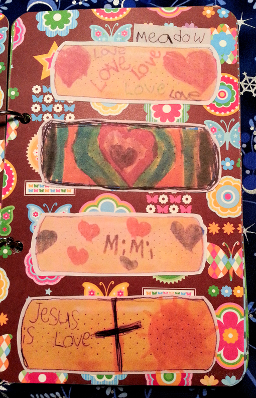 tanglebucket • • • •: Get-well wishes for Mimi (the band-aid project)