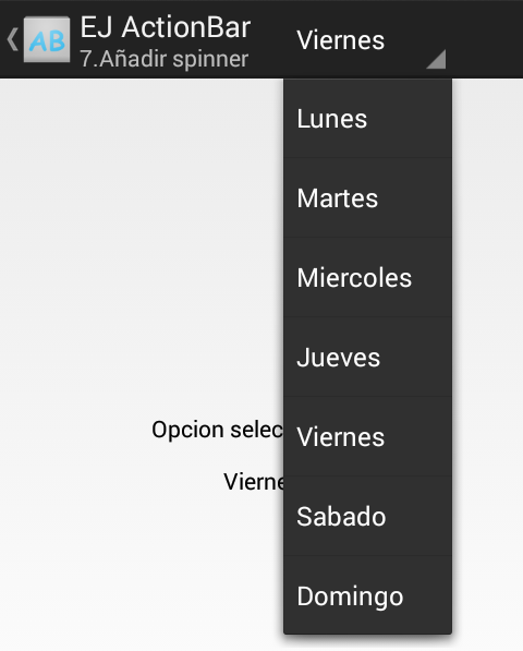 El baul de Android: ActionBar y Tabs en Android