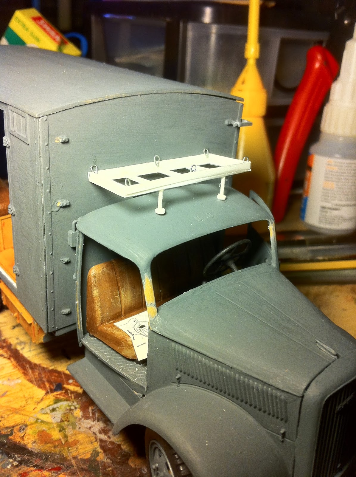 Scale Model Workbench: Opel Blitz Radio Truck