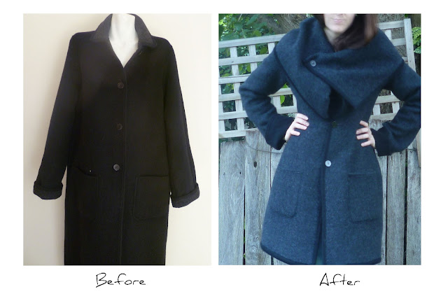 Dorothy&Mr.Lee: Winter coat refashion