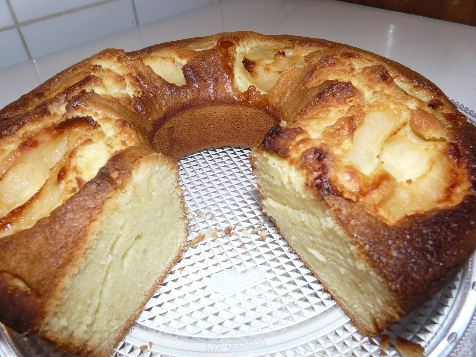 Cake simple & rapide aux poires