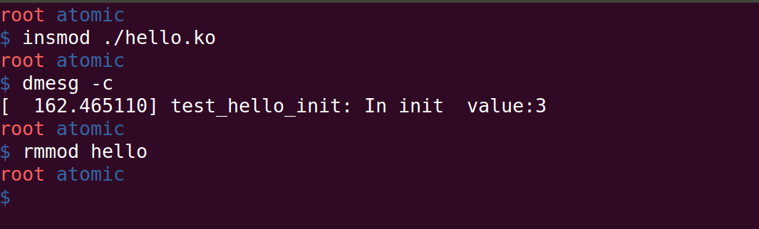 Atomic variables in Linux