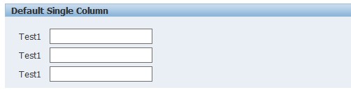 Oracle Application Framework: Different Regions / Layouts in OAF