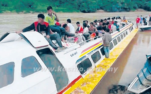 Saluran Informasi Media Alternatif Sarawak (SIMAAS) : Bot Ekspress Karam!