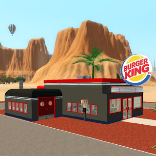 Simming in Magnificent Style: BURGER KING
