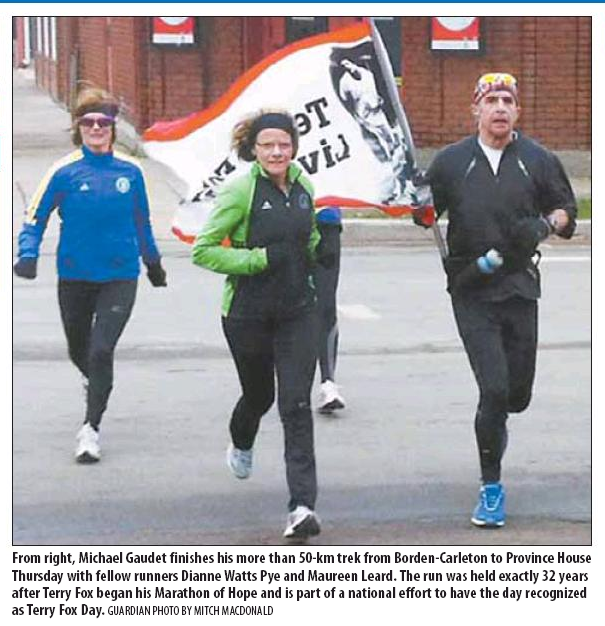 Runman: April 12th - Terry Fox Day. Some of the Tribute Runs across Canada