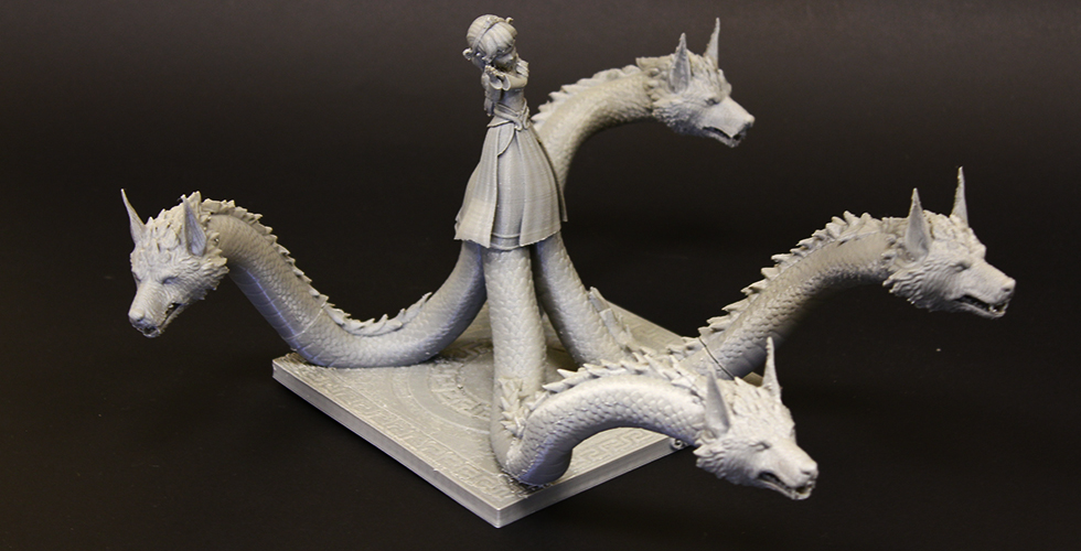 Smite - Scylla 3D Model for Printing | Static | 3D Printing Designs