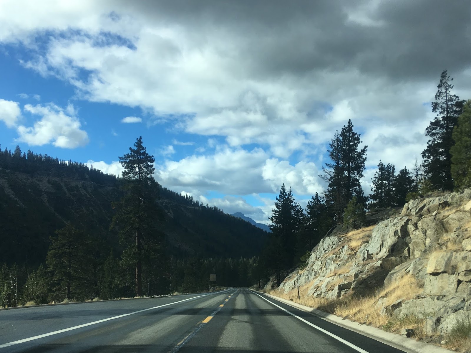 California State Route 89 through Luther Pass