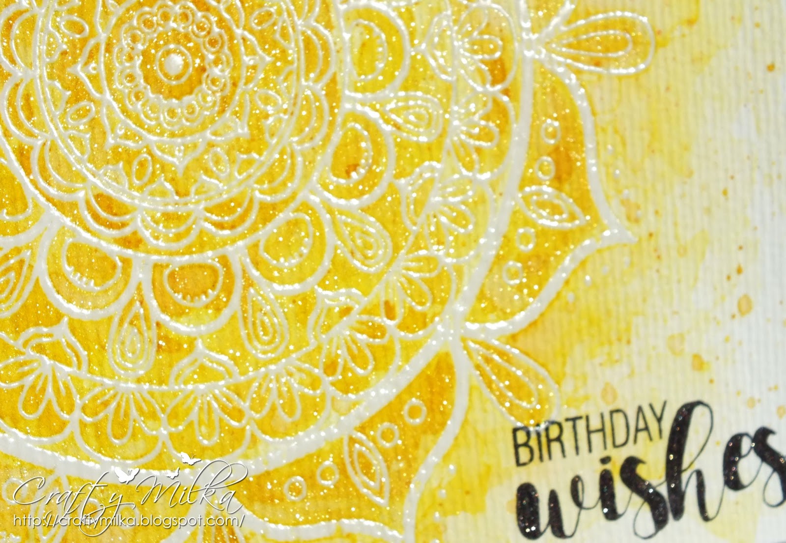 Crafty Milka: Mandala Birthday Cards