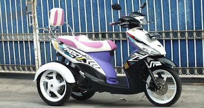 Galeri Modifikasi Motor Roda Tiga Matic