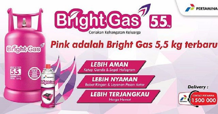 PT LEGAWA TENAN MAJENANG: Bright Gas 5,5 Kg