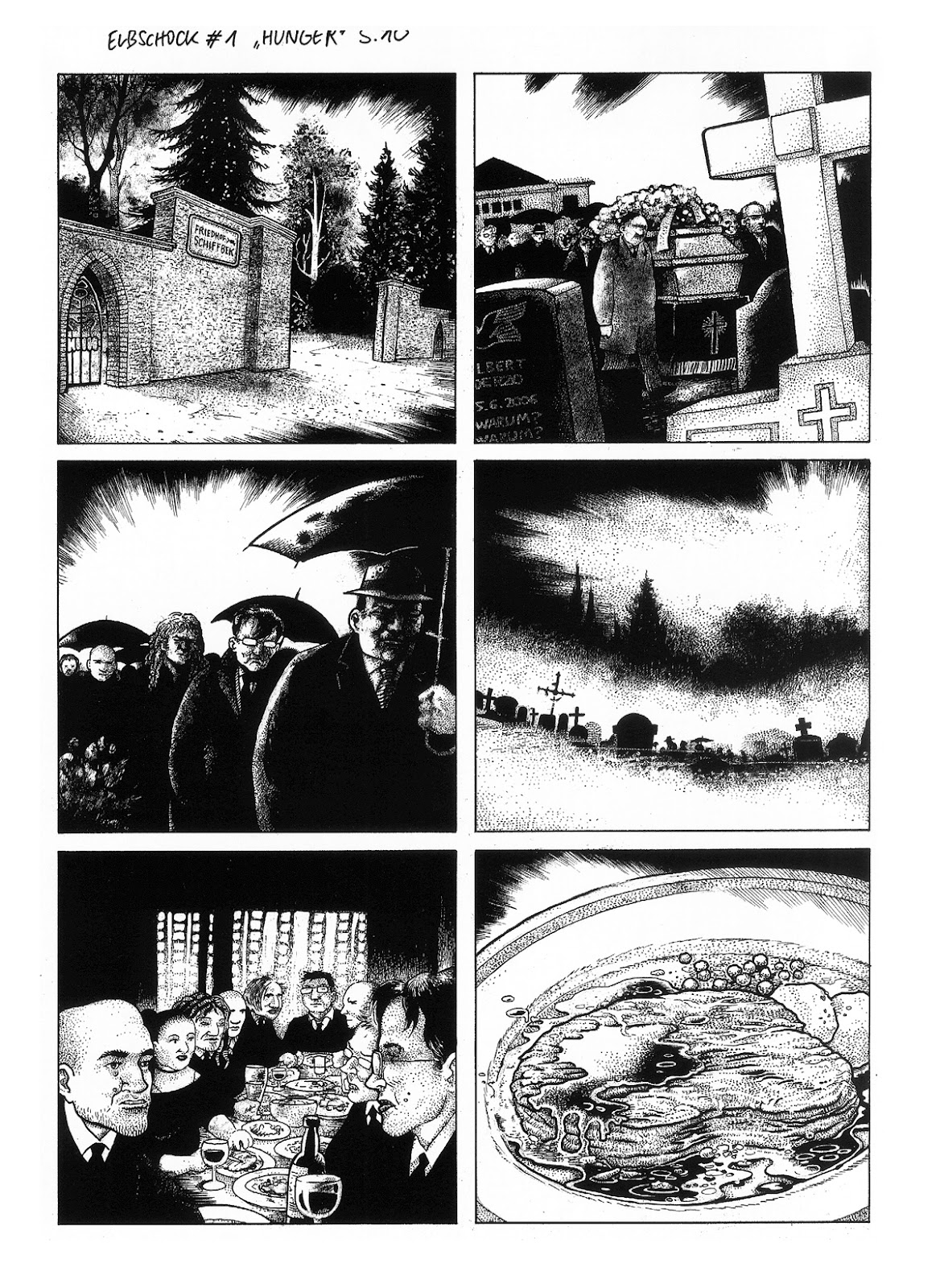 Wittek 0815 Comix: HUNGER - Kannibalencomic unzensiert!