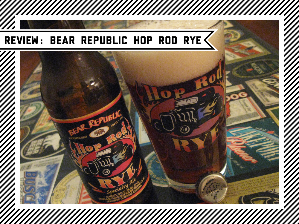 Queen City Beer Nerd: REVIEW: Bear Republic Hop Rod Rye