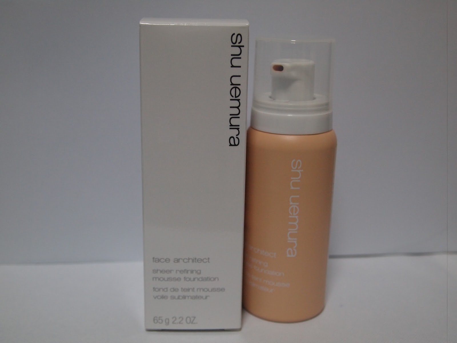 nothing gold can___;: shu uemura UV Under Base Mousse & Face Architect ...