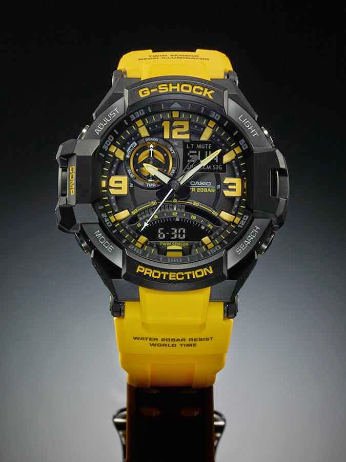 GA-1000-9BDR G-SHOCK GRAVITYMASTER - DYMUS WATCH: GA-1000-9BDR G-SHOCK ...