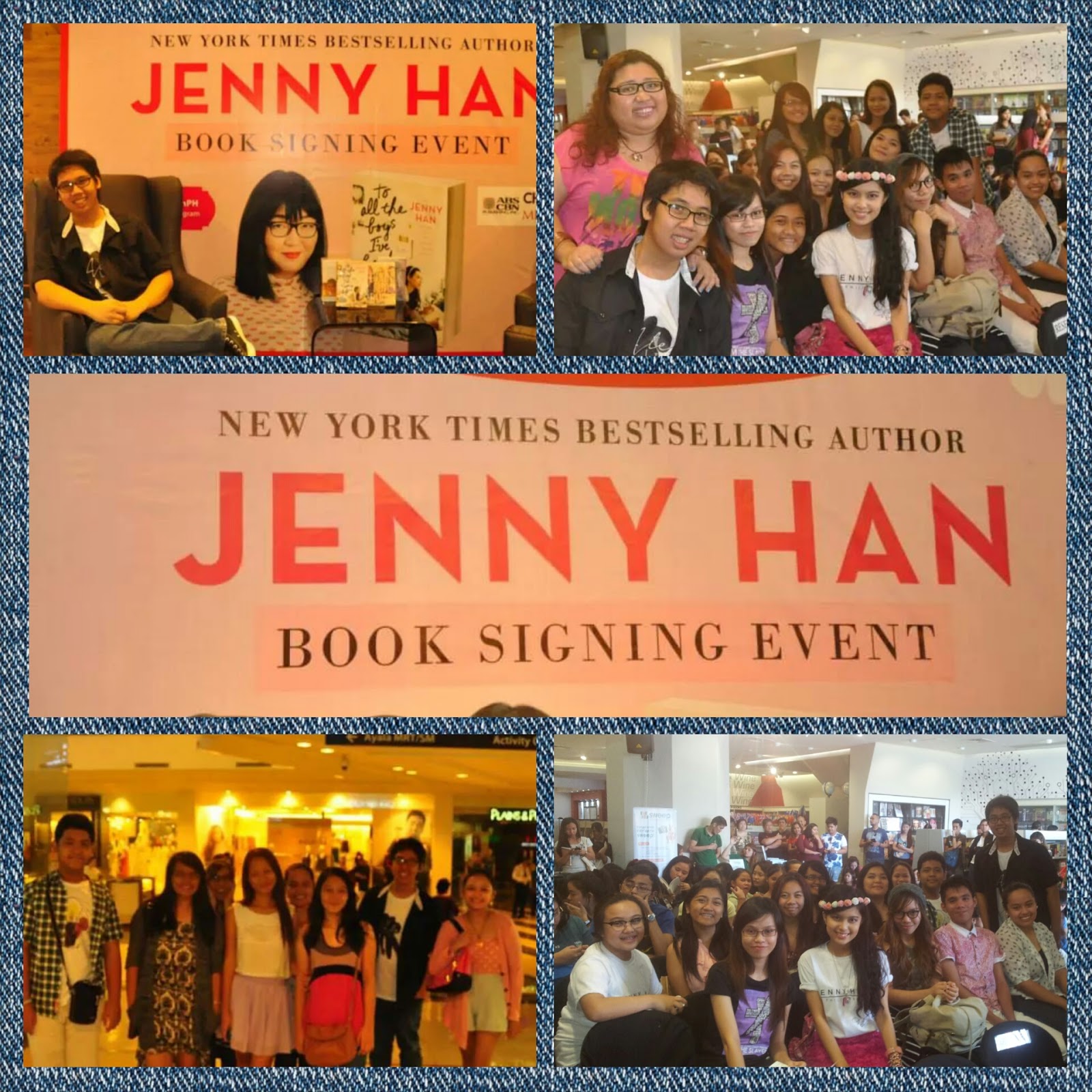 Machinations of my Muddled Mind: Resonant Recaps: Jenny Han Book Signing