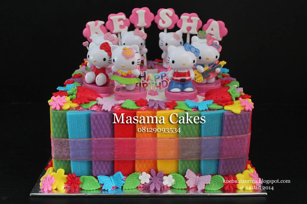Masama Cakes: Hello Kitty Birthday Cake For Keisha....
