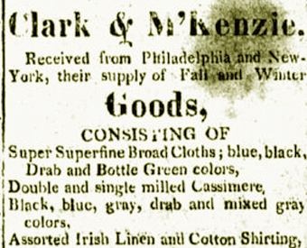 Quilt 1812: War & Piecing: Drab Colors & Quercitron