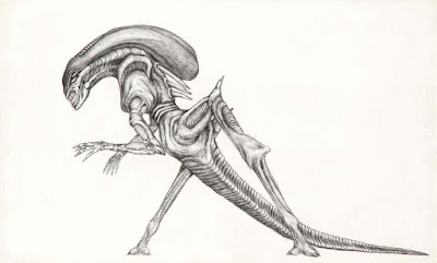 Alien Explorations: Alien Queen with backwards knee joints and only two ...