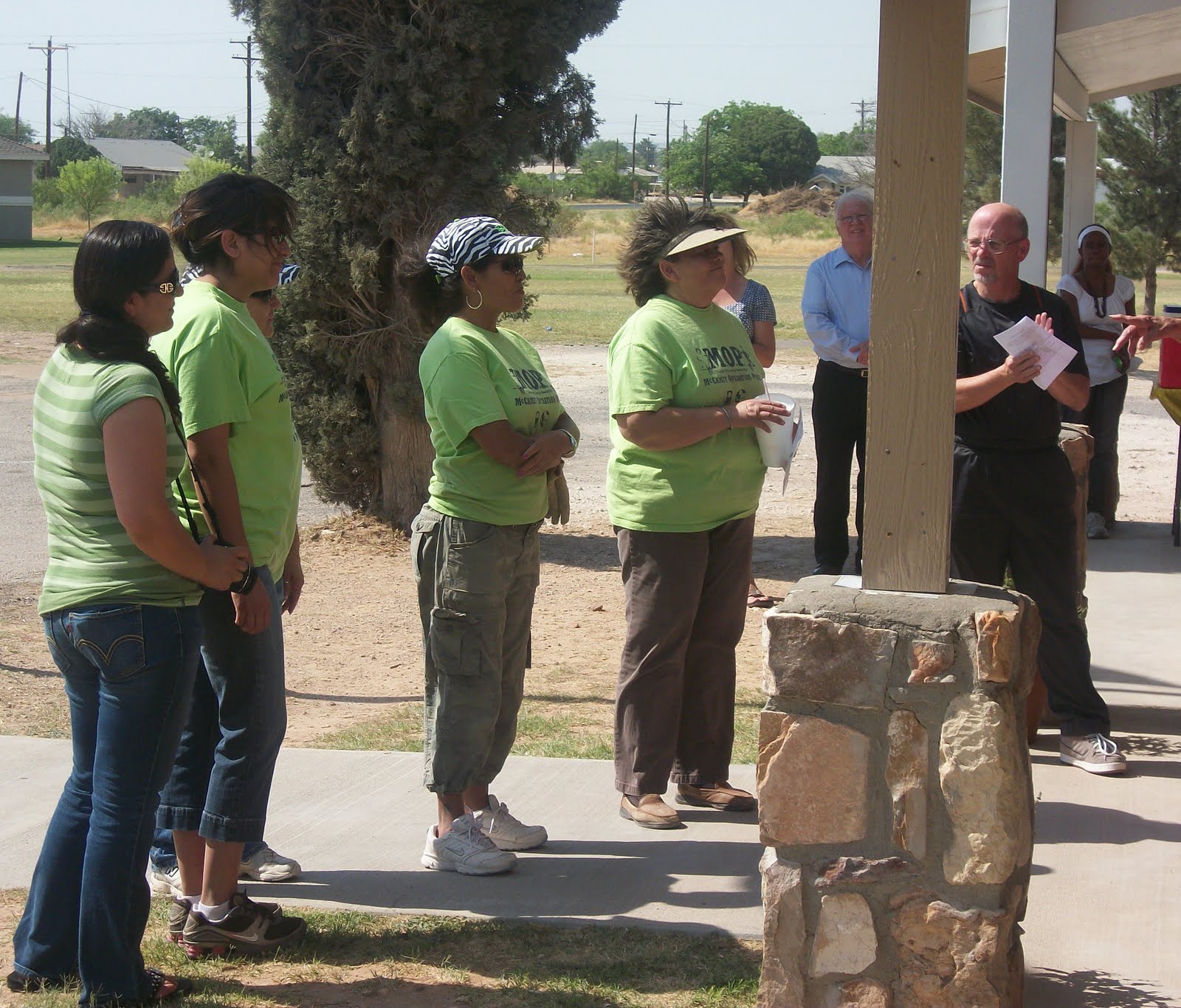 Rev. Dr. Charles and Belinda Alkula: Arbor Day in McCamey
