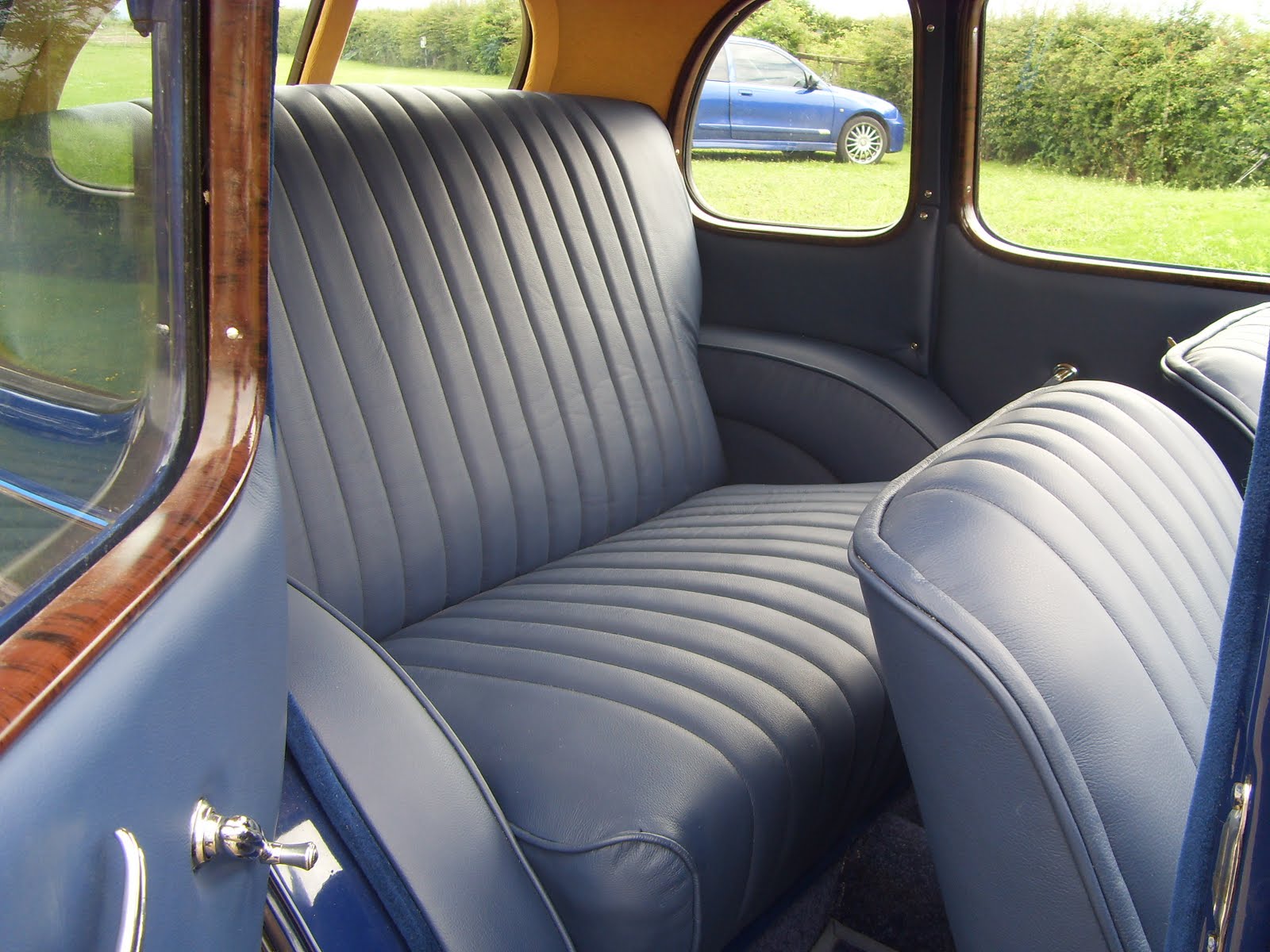 Michael Smith Upholstery: 1939 Austin Ten Cambridge Saloon.