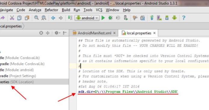 How to set the SDK, NDK and JDK path to android studio? - Learn&Earn