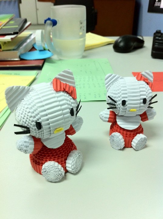 Angelkawai's Diary: Handmade - KoKoRu ( Color Corrugated Paper)