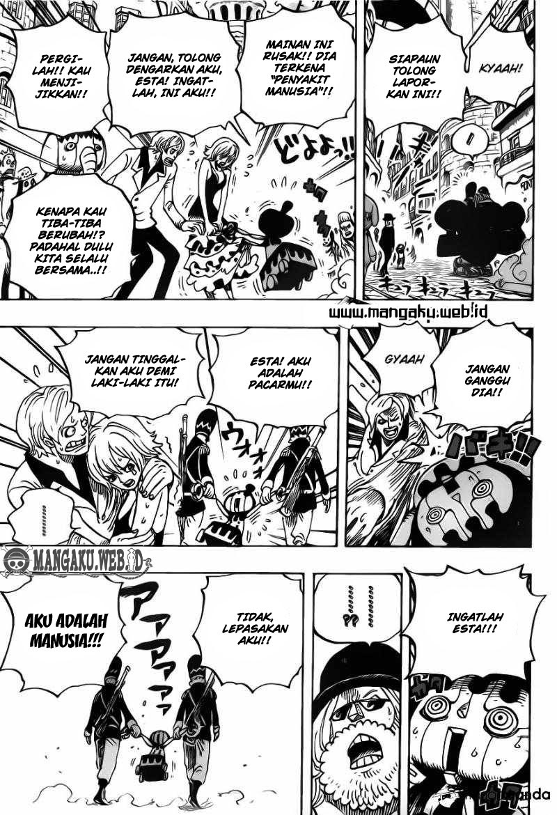 One Piece 717 - Yang Terlupakan Oleh Dressrosa | © Komikid