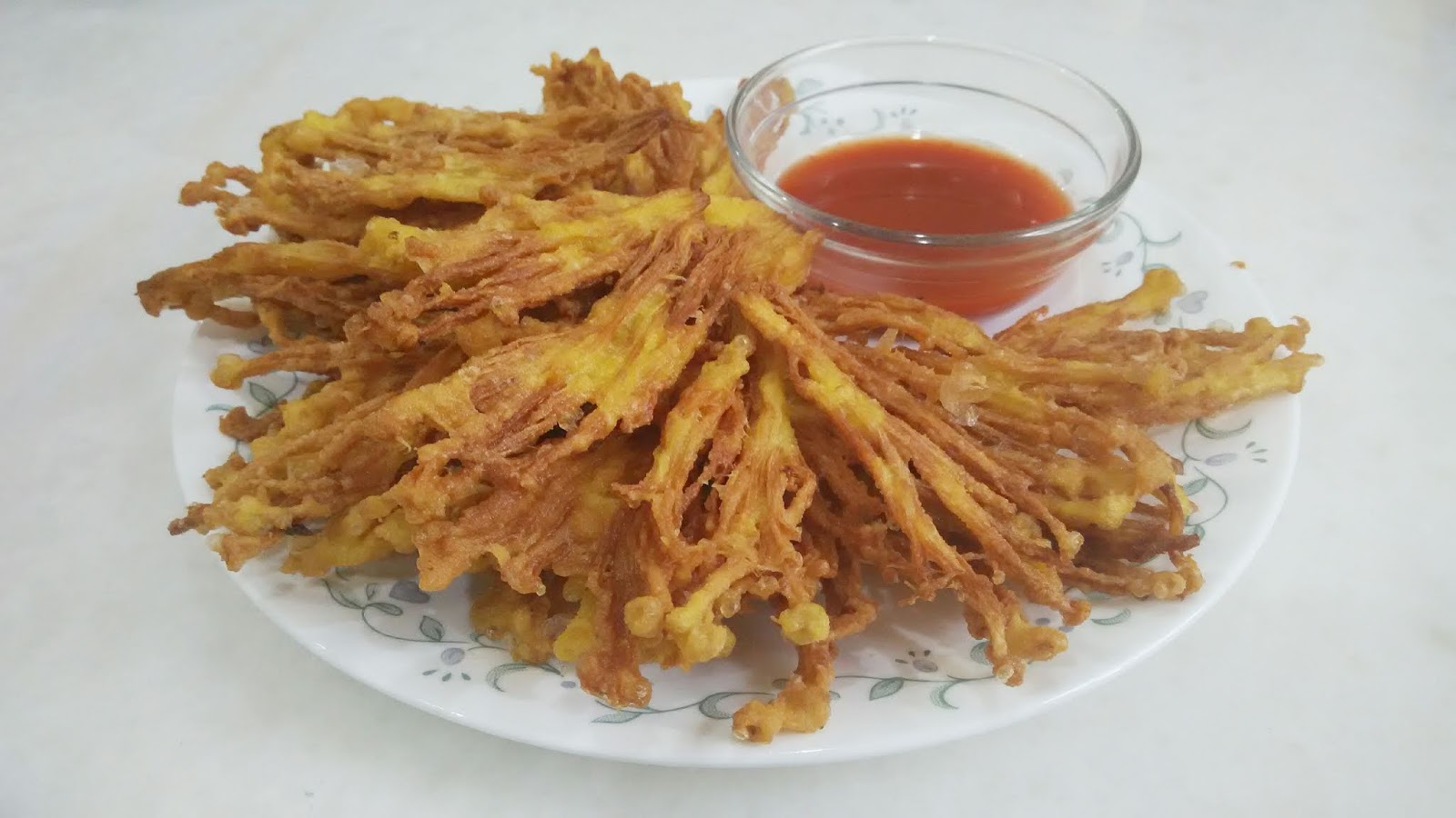 CRISPY FRIED ENOKI MUSHROOM