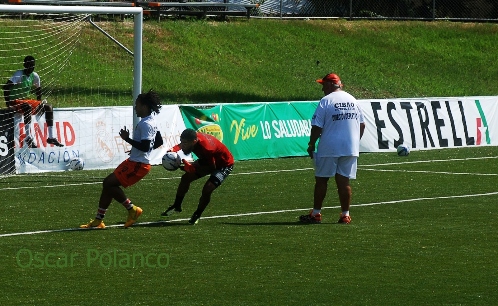 Oscar Polanco estuvo en los entrenamientos del Cibao FC, habló con el ...