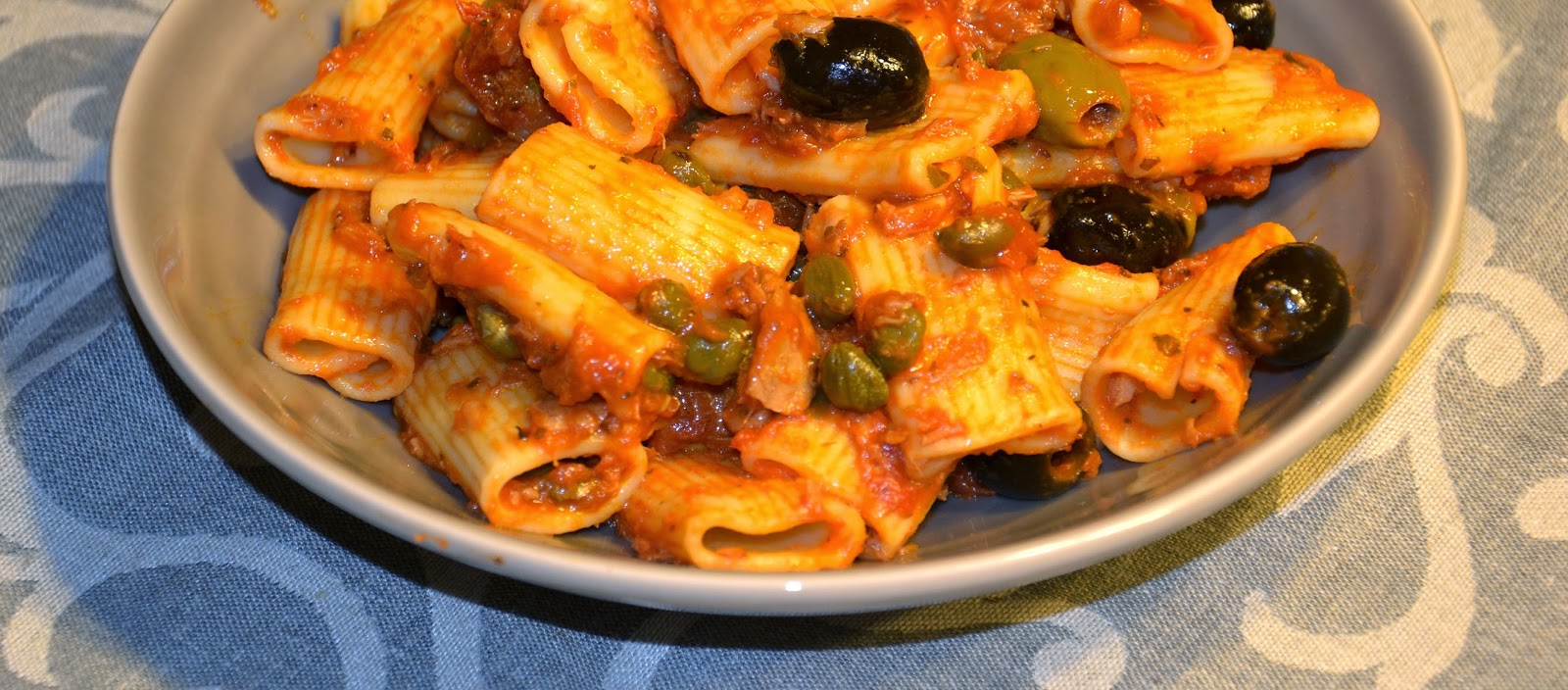 Les recettes de ma kitchenette: Rigatoni à la calabraise